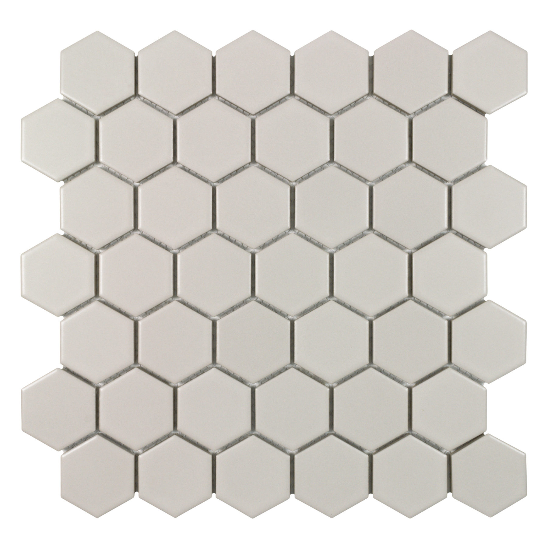 TAUPE MATTE 3/4 INCH PENNY ROUND PORC MOS - Anthology Tile